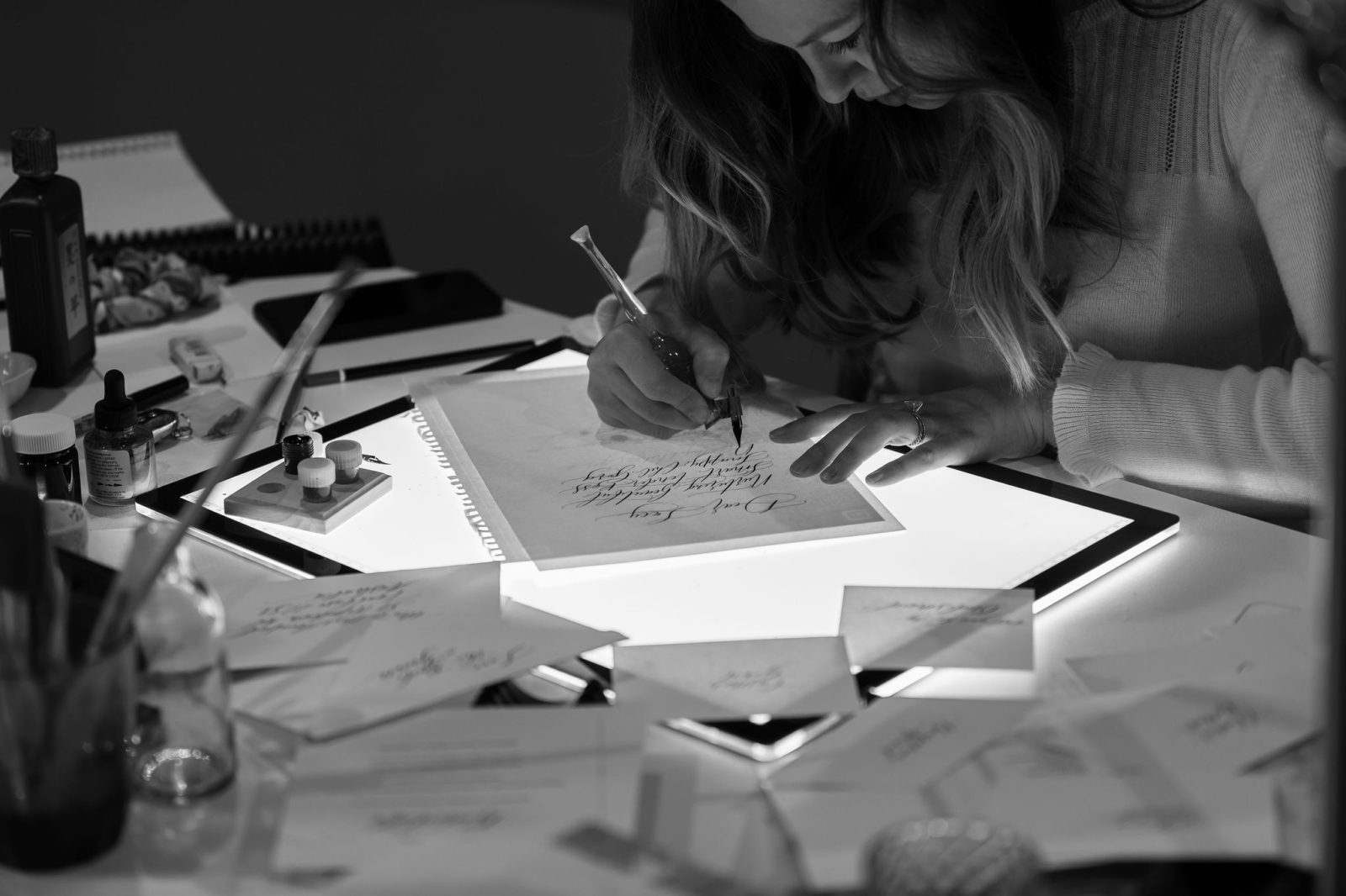 Sydney professional calligraphy services for weddings & brands